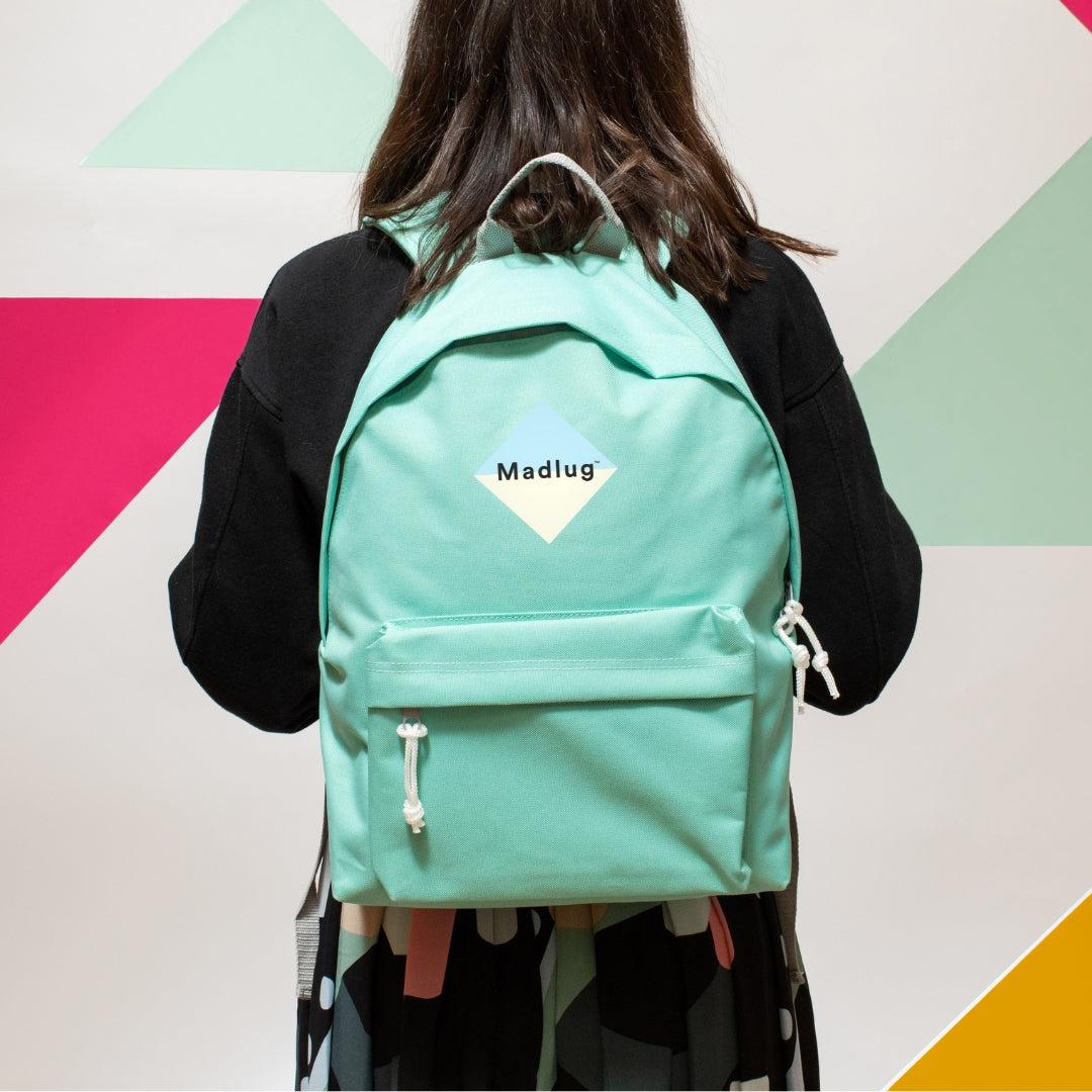 Mint Green Classic Backpack | 20Ltrs | Backpacks | Official Madlug™
