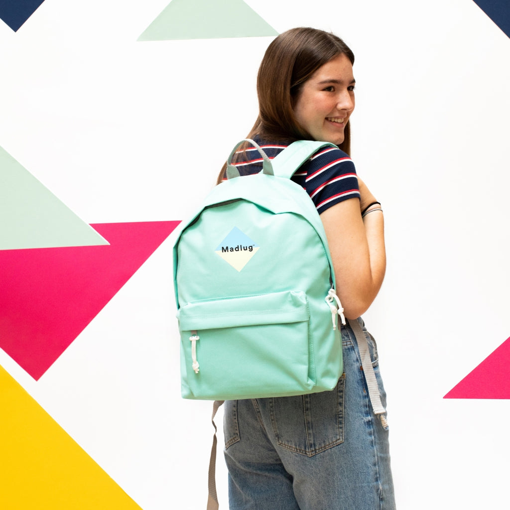 Mint Green Classic Backpack | 20Ltrs | Backpacks | Official Madlug™